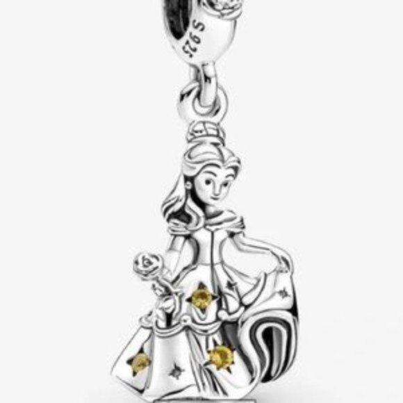Pandora | Jewelry | Disney Beauty And The Beast Dancing Belle Dangle ...